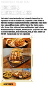 Fire Hot Chicken – Online Food Odering